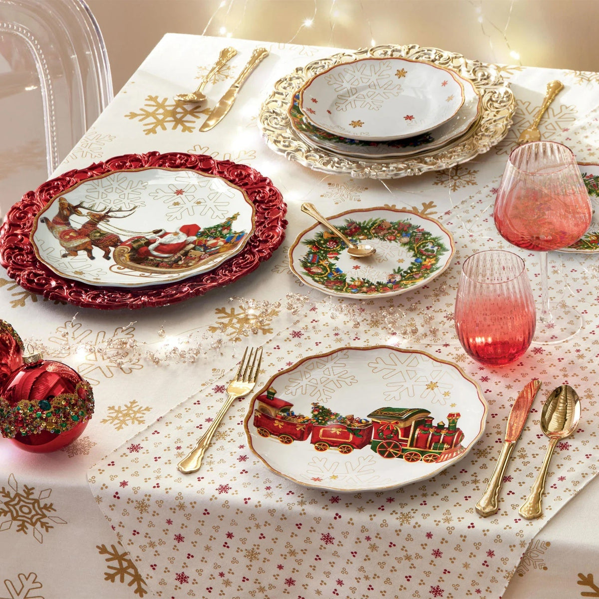 Natale Brandani | Piatti e Stoviglie Natalizie in Offerta – Prestige Home
