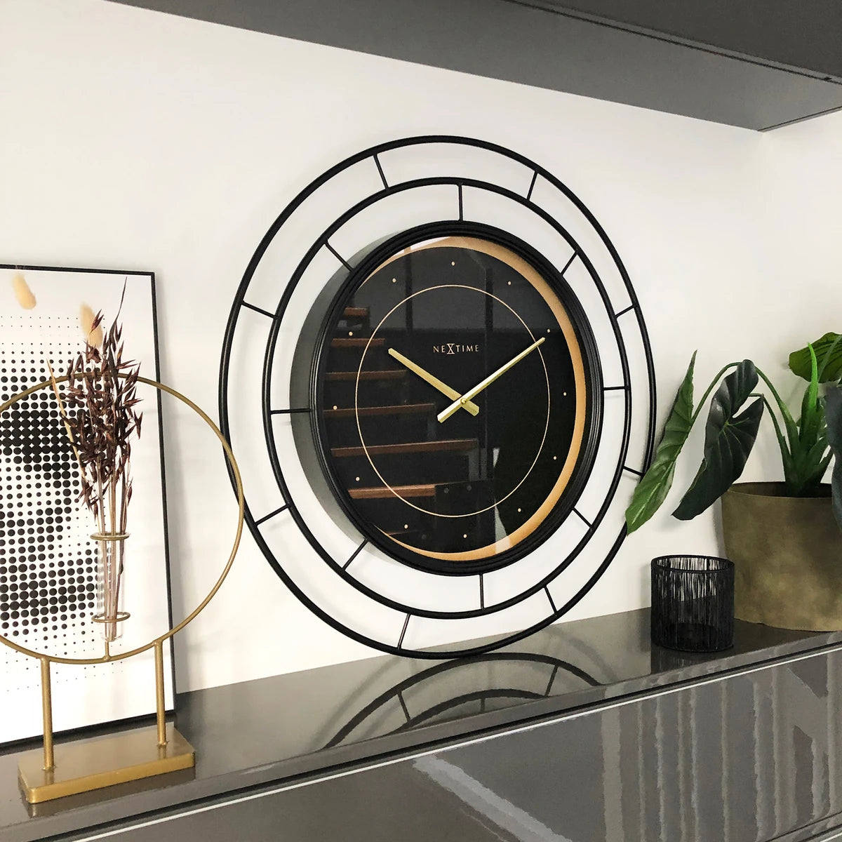 NEXTIME - Orologio da Parete Fancy 70cm – Prestige Home