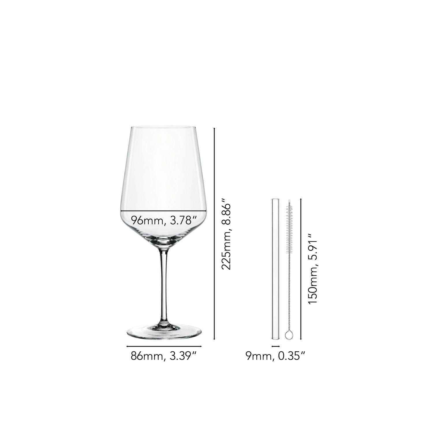 NACHTMANN Set 4 Calici Bicchieri da Spritz Cocktail Cristallo 640ml co – Prestige Home